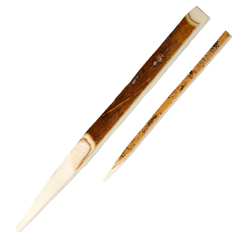 Bamboo Kuromoji Skewers 6-15cm | Japanese Black Willow Picks | Traditi ...