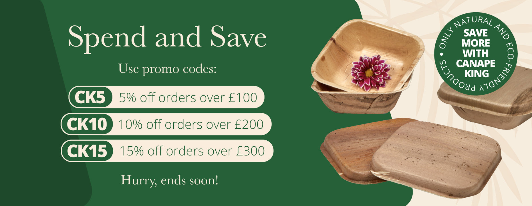 Professional Eco-friendly Catering Supplier, UK – Canape King