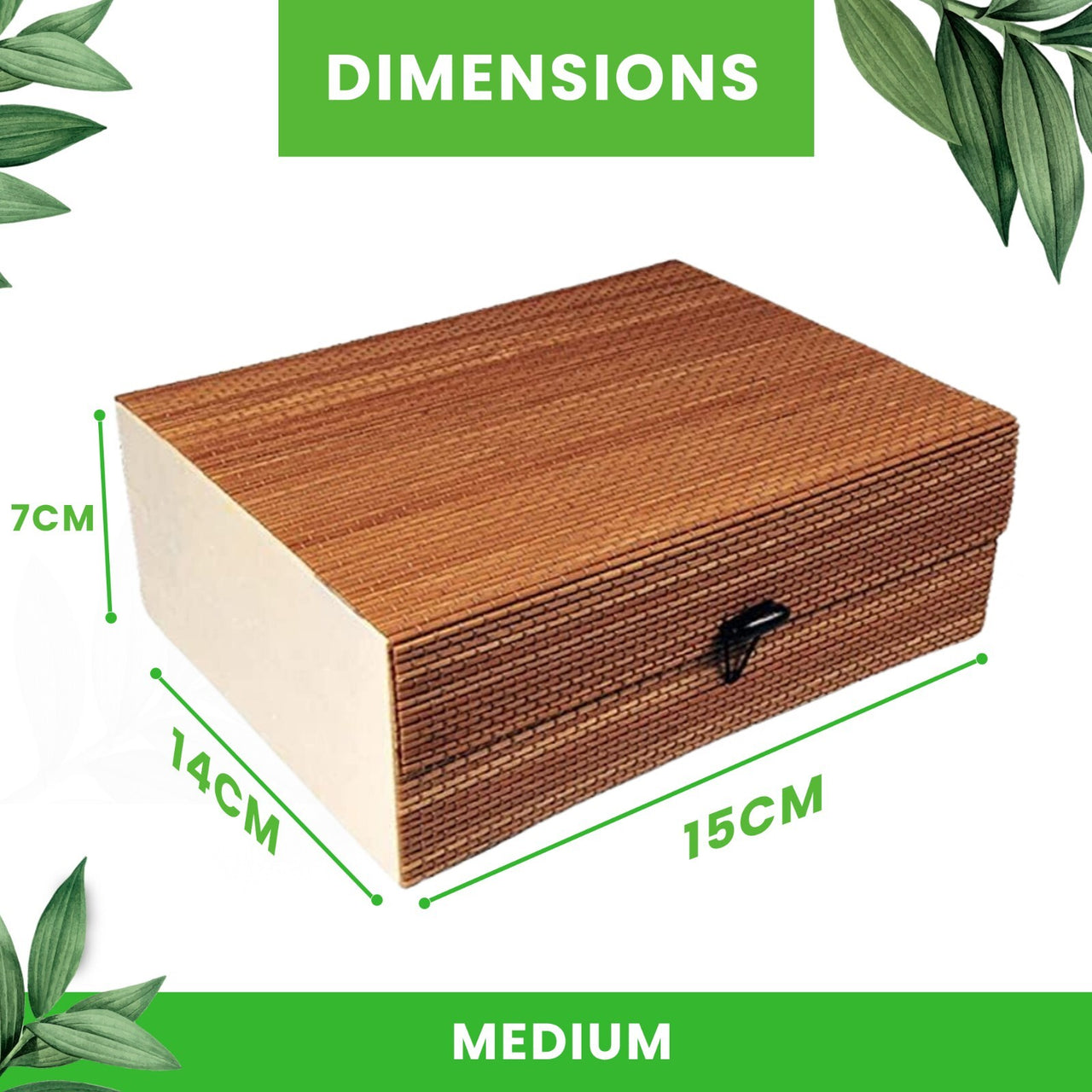 Luxury Bamboo Gift Boxes 3 Sizes | Premium Hamper Boxes | Eco-Friendly ...