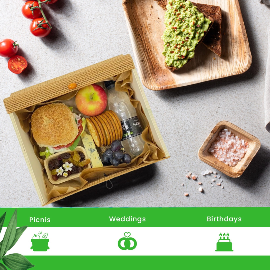 Luxury Bamboo Gift Boxes 3 Sizes | Premium Hamper Boxes | Eco-Friendly ...