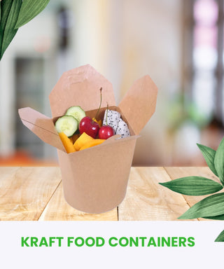 Round Take-Away Boxes | Eco-Friendly Food Containers | Small Portion B ...