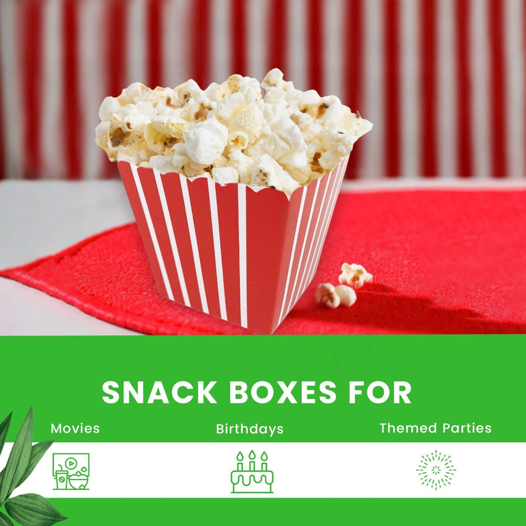 Mini Food Boxes 7cm | Cute Popcorn Cartons | Party Snack Containers ...