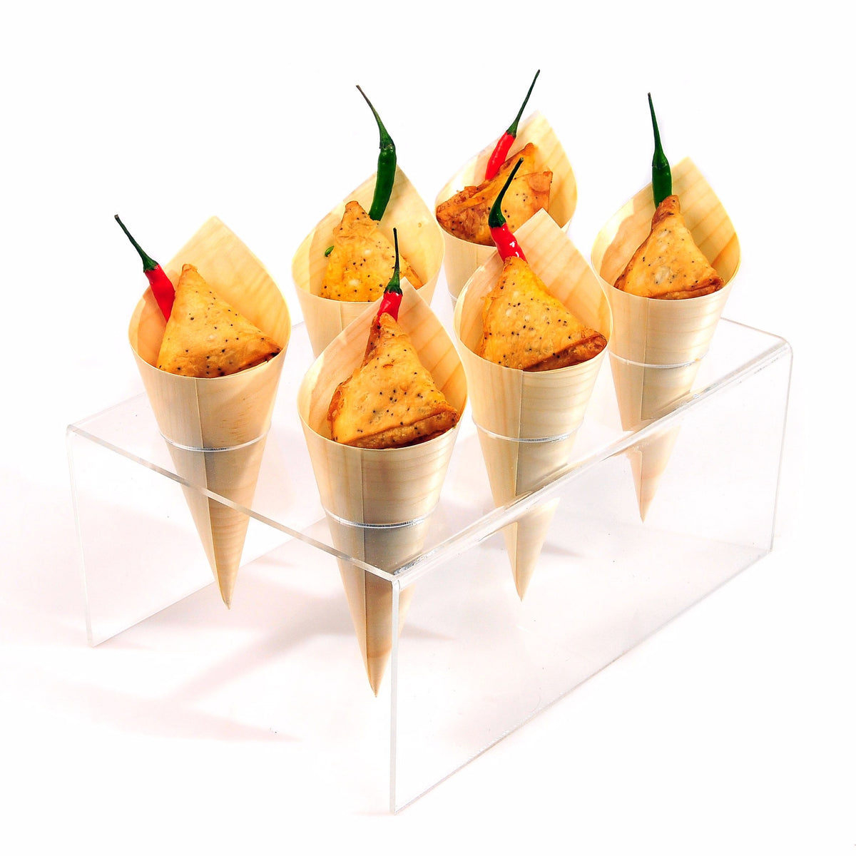 Natural Pinewood Serving Cones | Eco-friendly, sustainable - Buy Now ...