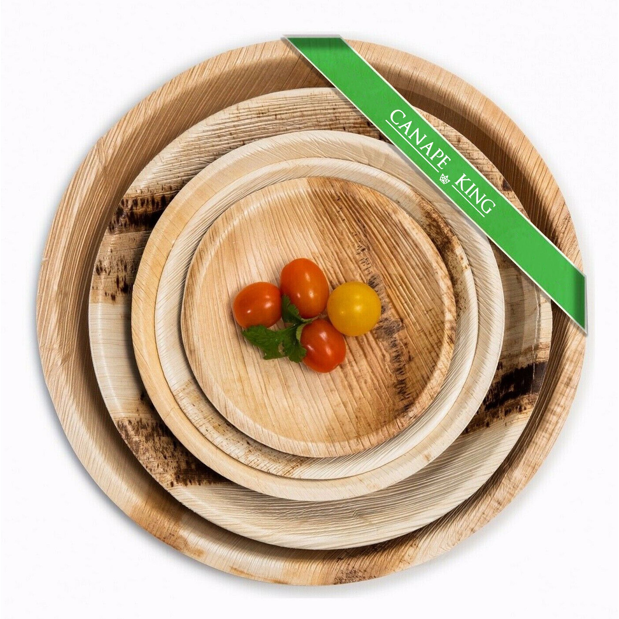 Canape King Bamboo Plates 🎋