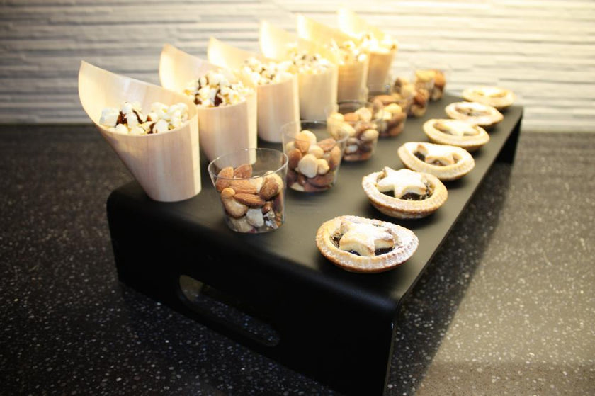 18-Hole Perspex Cone Stand 42x23x8cm | Professional Canapé Display | L ...